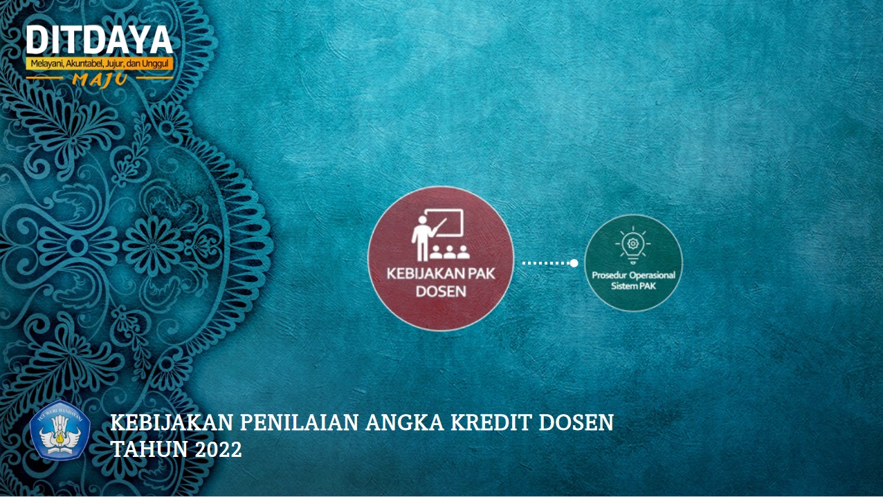 SOSIALISASI KEBIJAKAN PENILAIAN ANGKA KREDIT DOSEN TAHUN 2022 – LPPM