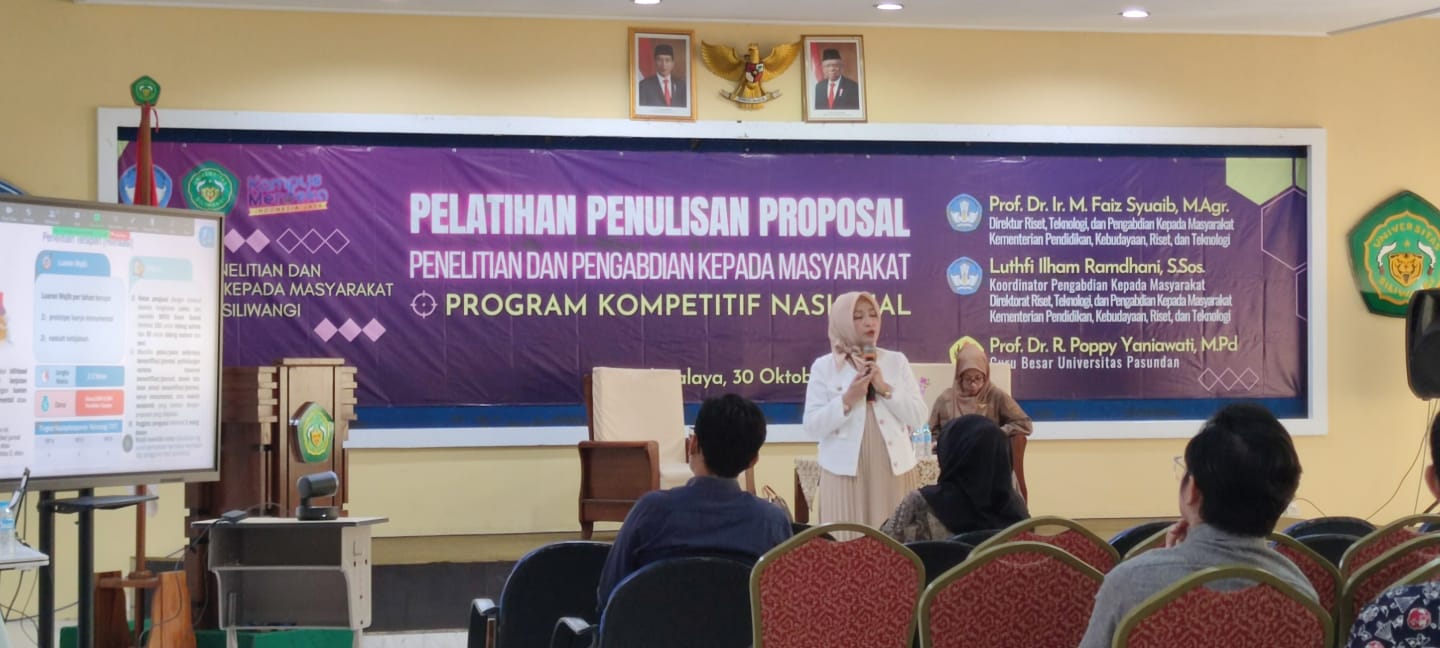 Pelatihan Penulisan Proposal Penelitian dan Pengabdian kepada ...